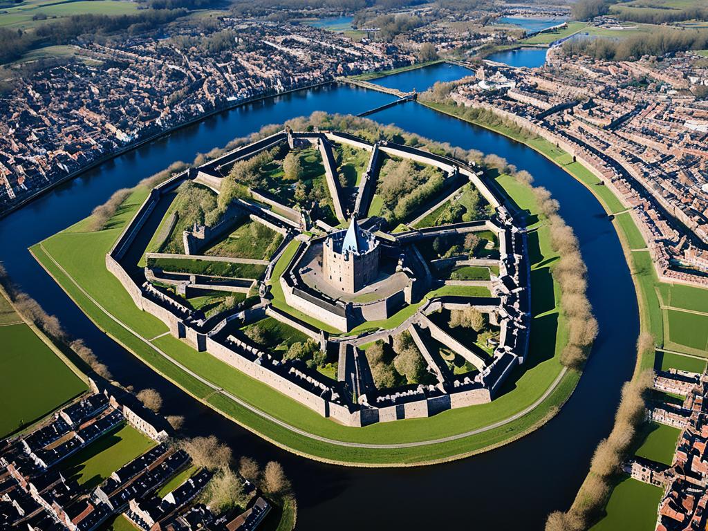 Die befestigte Stadt Naarden: Ein architektonisches Meisterwerk