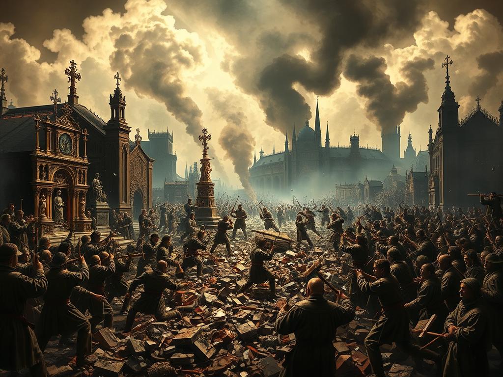 Der Bildersturm (Beeldenstorm) und seine Folgen